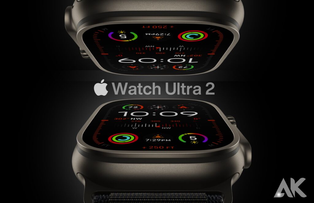Apple announces the Apple Watch Ultra 2. - Anass Khan