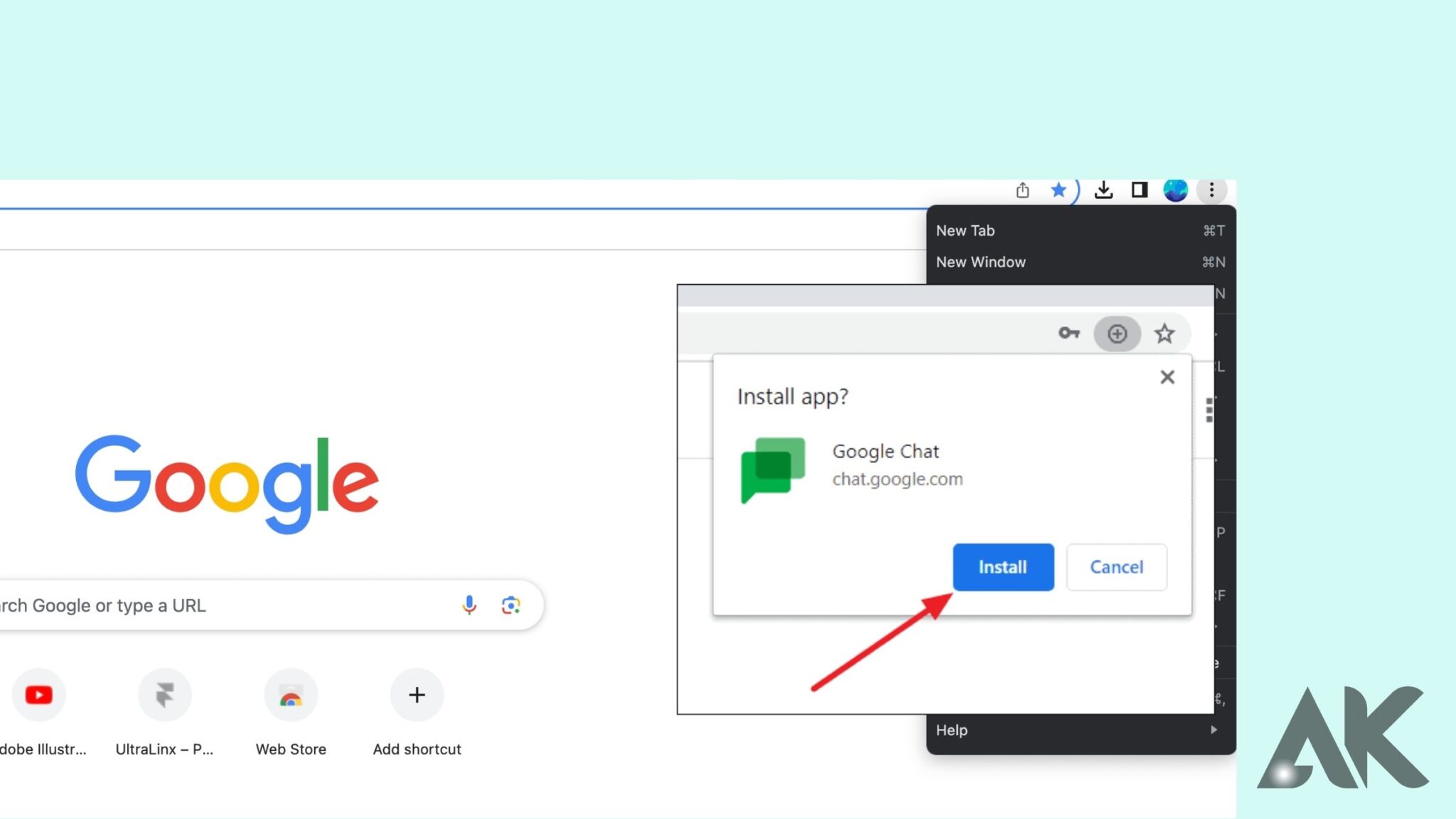 How to install google chat on Desktop in 2023