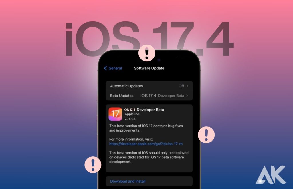 Navigating Challenges: Solutions for iOS 17.4 Beta Issues