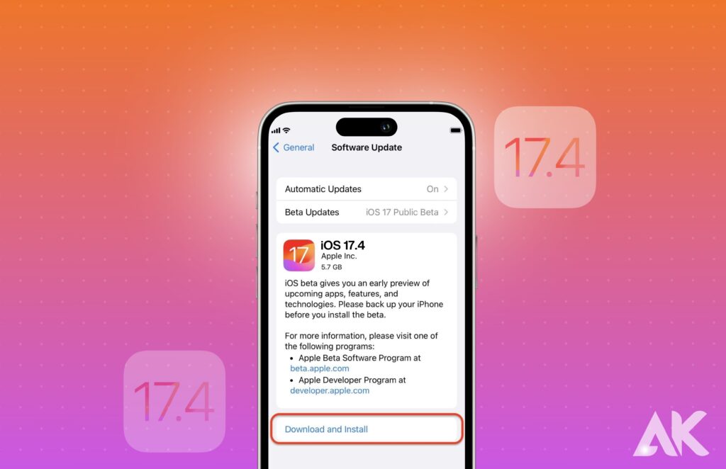 Step-by-step: Downloading and Installing iOS 17.4
