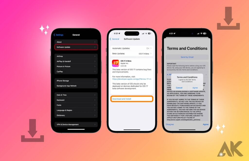 Step-by-step: Downloading and installing the iOS 17.4 beta