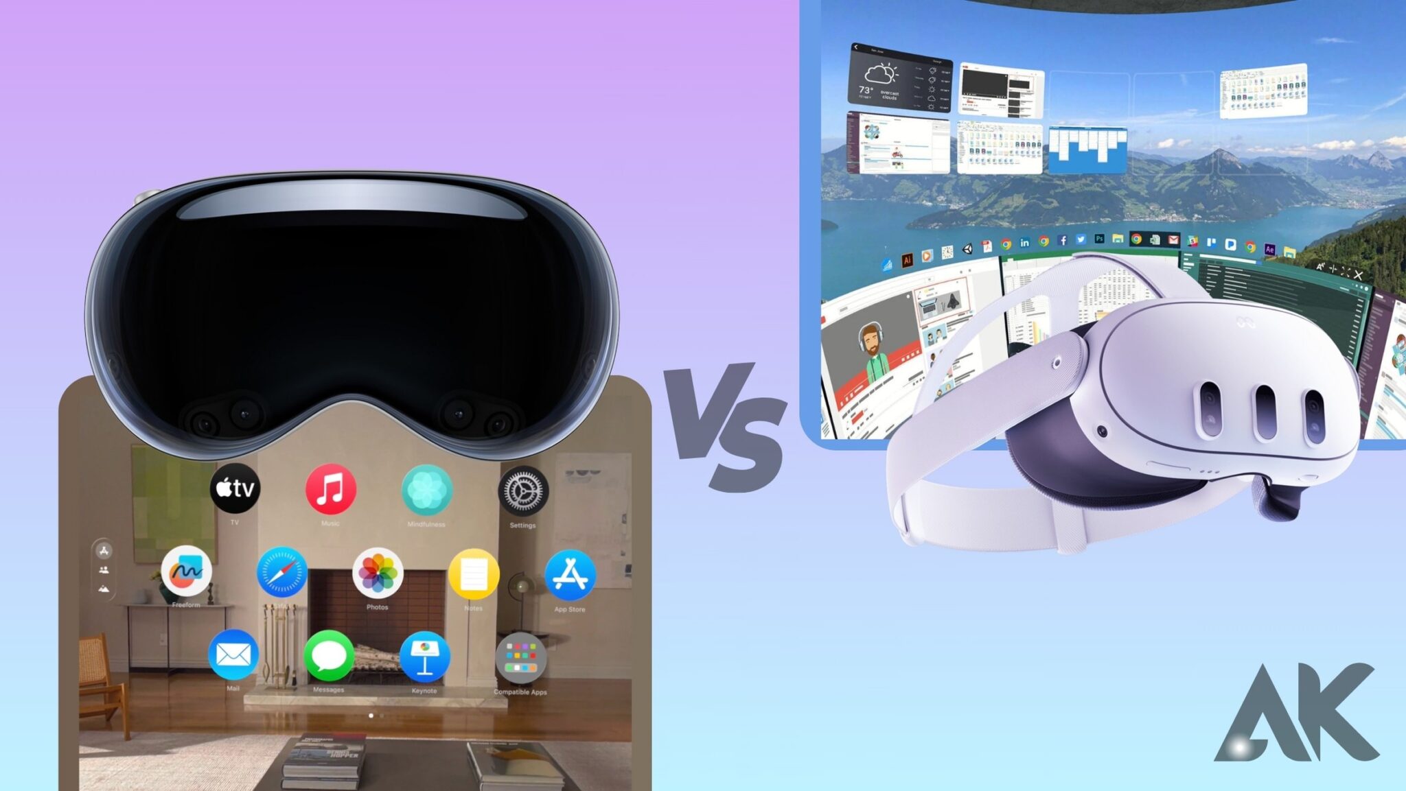 Apple Vision Pro Resolution vs Quest 3