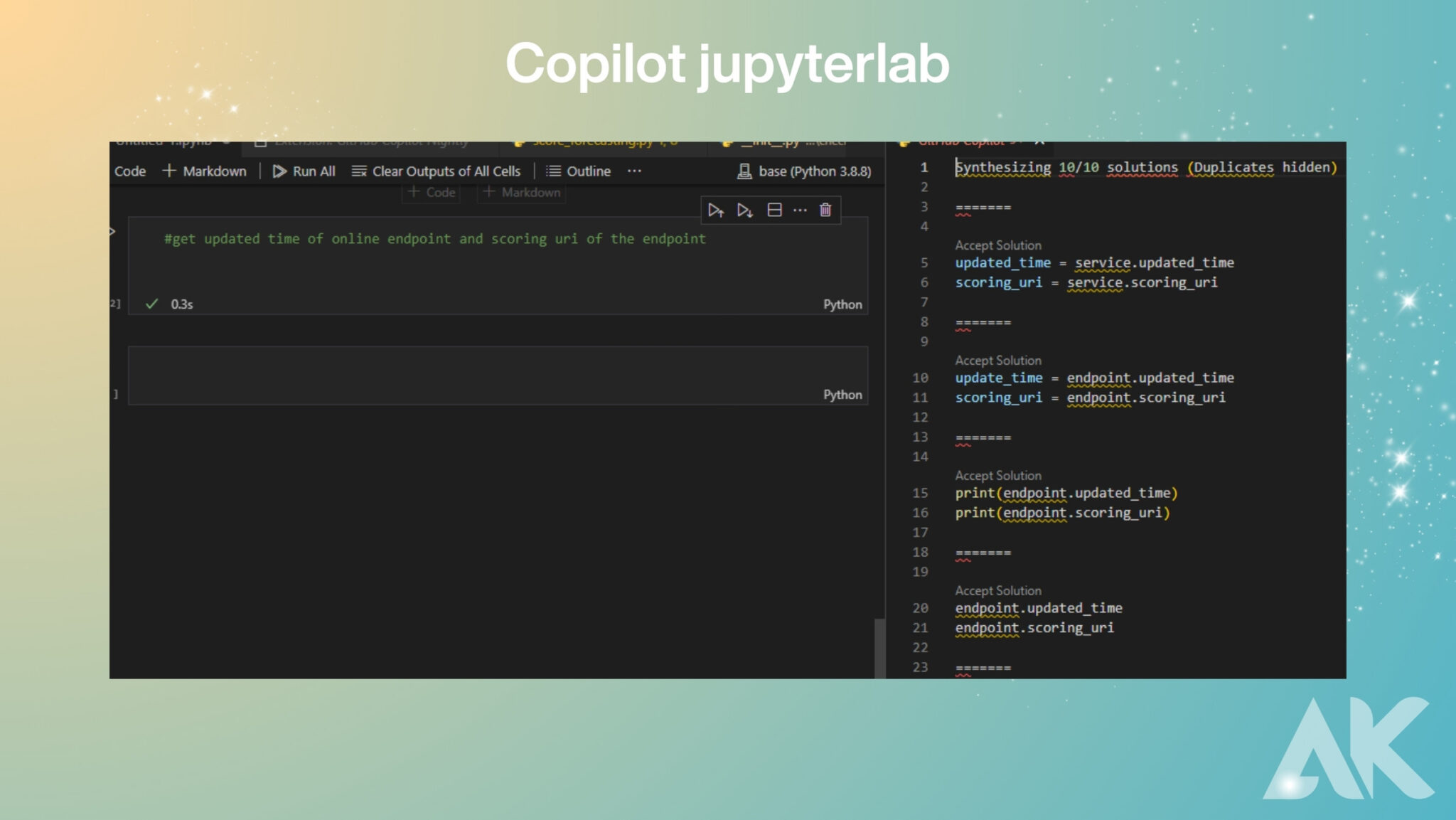 Copilot jupyterlab Harnessing Copilot for JupyterLab Projects