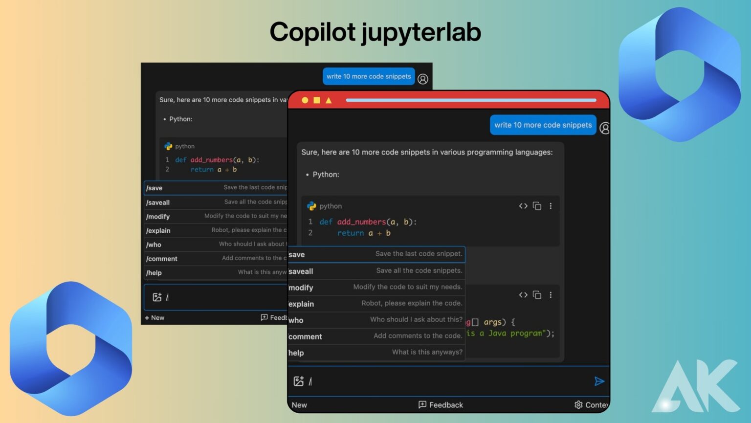 Copilot jupyterlab Harnessing Copilot for JupyterLab Projects