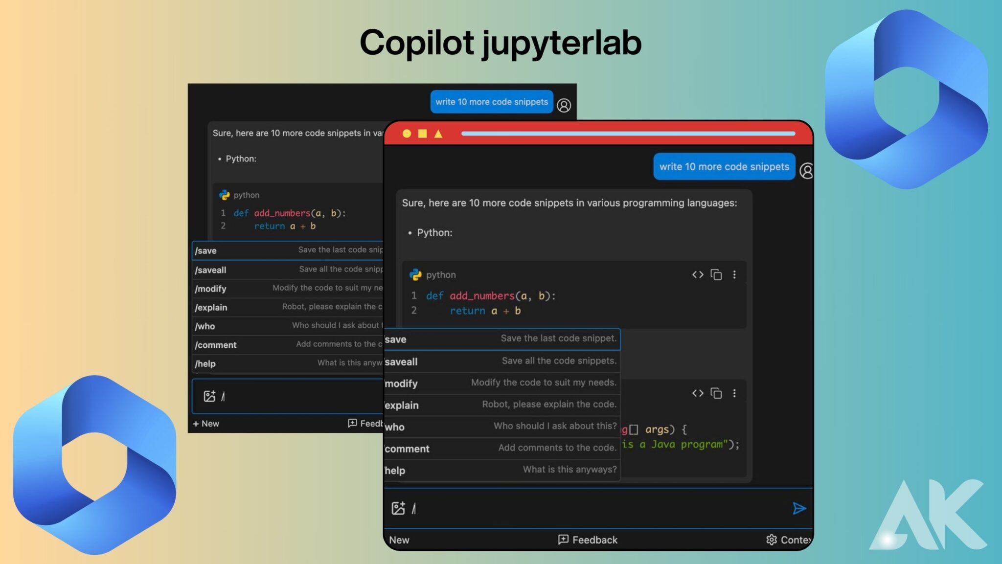 Copilot jupyterlab Harnessing Copilot for JupyterLab Projects