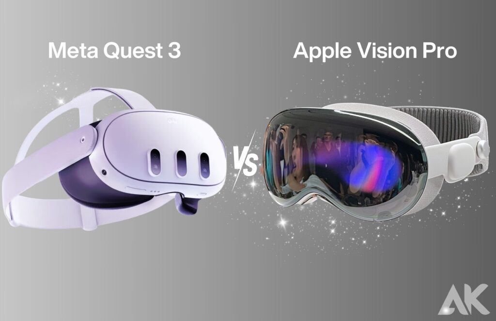 Apple Vision Pro vs Meta Quest 3