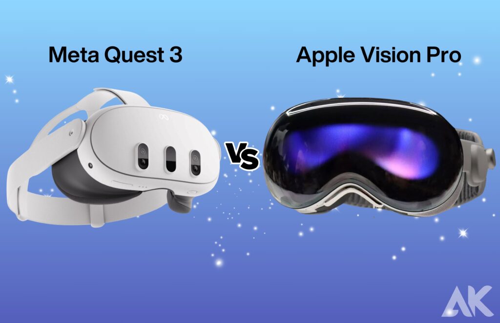 Apple Vision Pro vs. Meta Quest 3