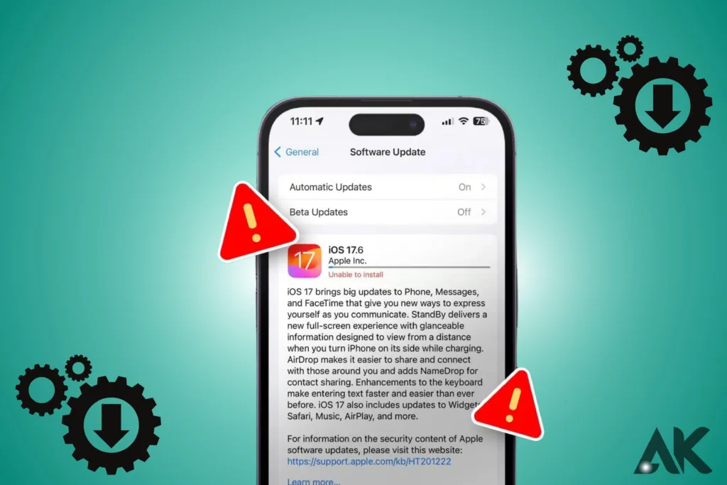 iOS 17.6 Update Not Installing? Here's How to Fix It