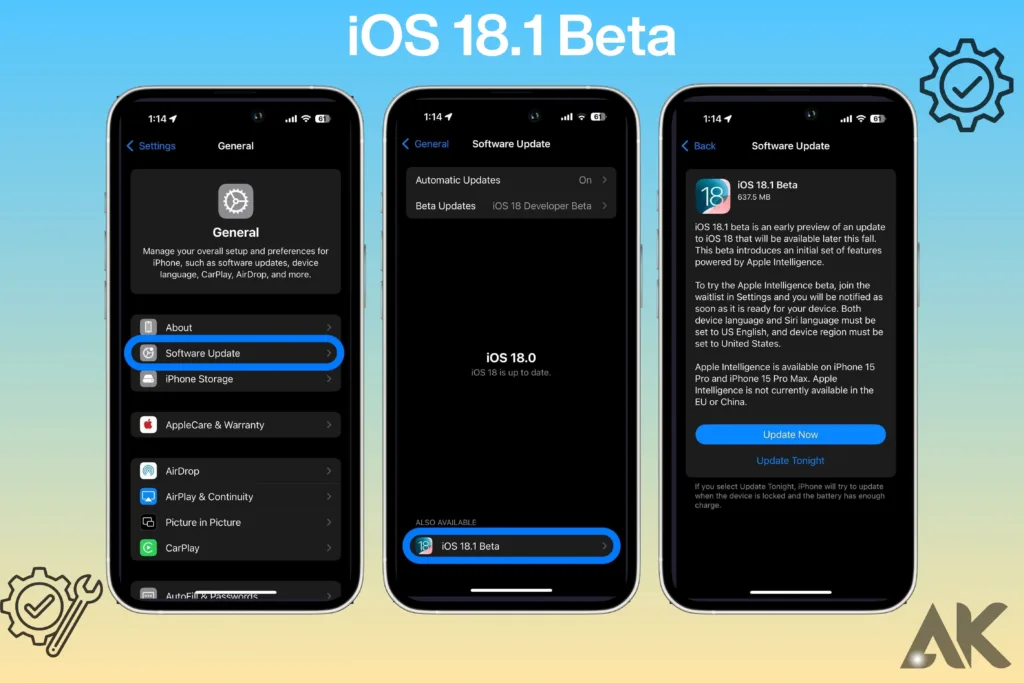 iOS 18.1 Beta Installation Guide: Everything Best You Need to Know ...