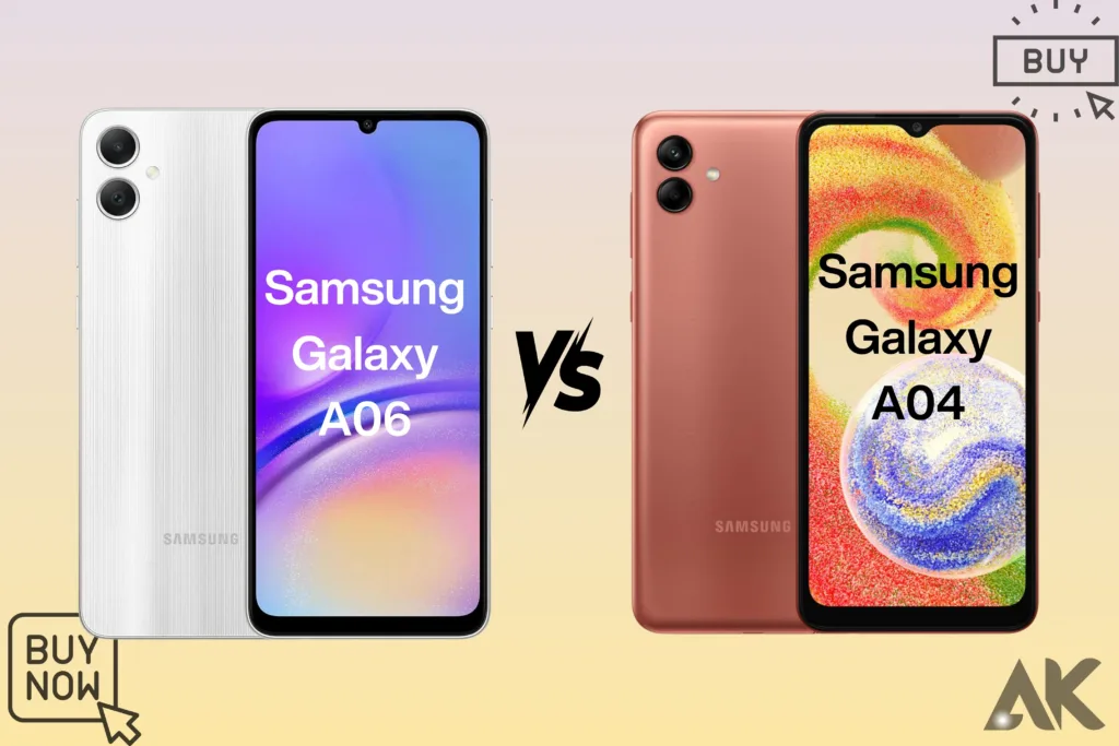 Samsung Galaxy A06 vs A04