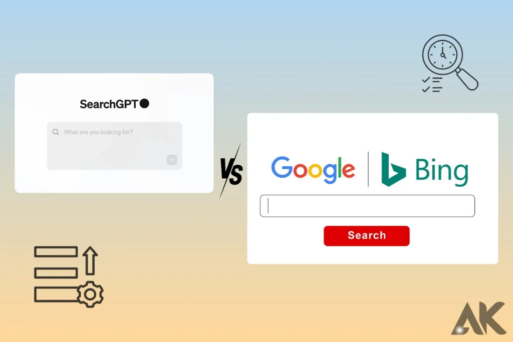 SearchGPT vs traditional search engines