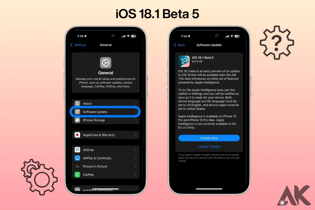 Step-by-Step Guide: How to Install iOS 18.1 Beta 5 on Your iPhone ...