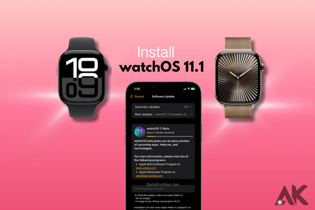 Effortless Update: How to Install watchOS 11.1 and Boost Your Watch’s Performance - Anass Khan