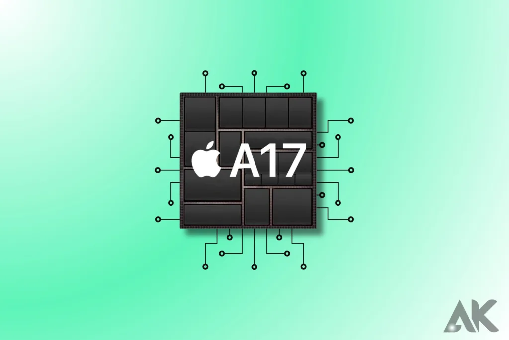 Apple A17 Pro chip specs
