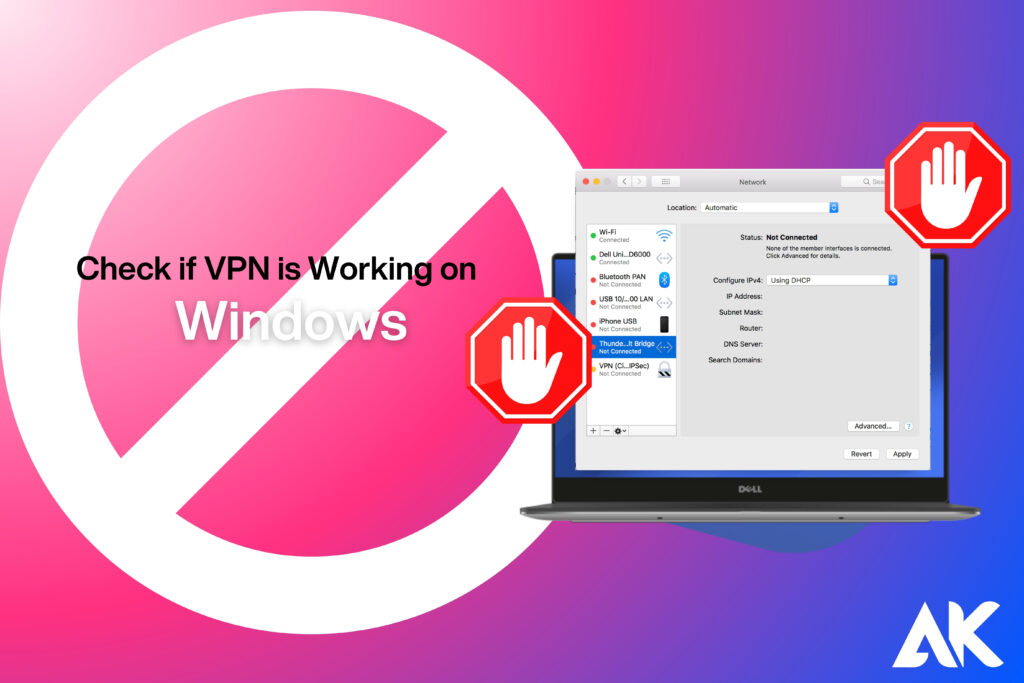 How to Check if VPN is Working on Windows? (5 Easy Ways) - Anass Khan